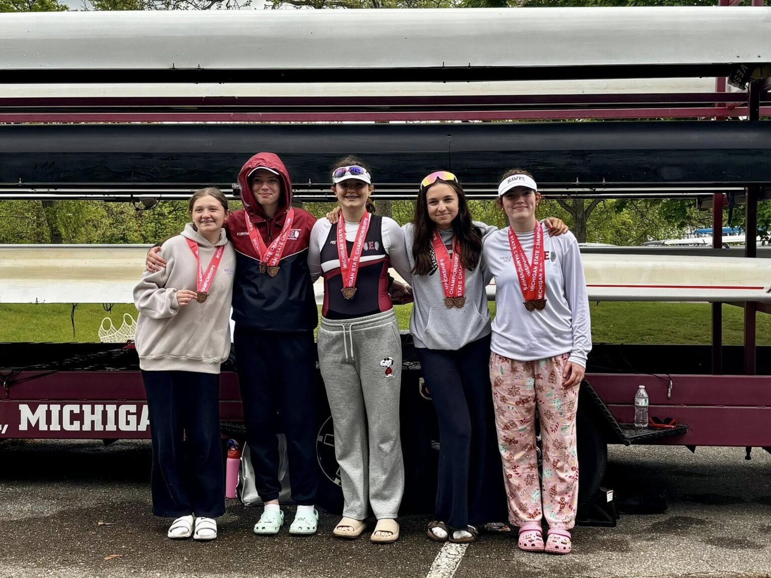 2025: Girls' Freshman Four - Forest Hills Eastern Rowing